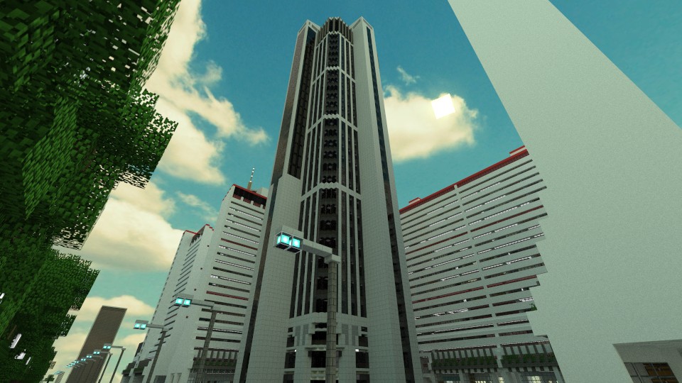 [West Tower] Central Park Complex Minecraft Map