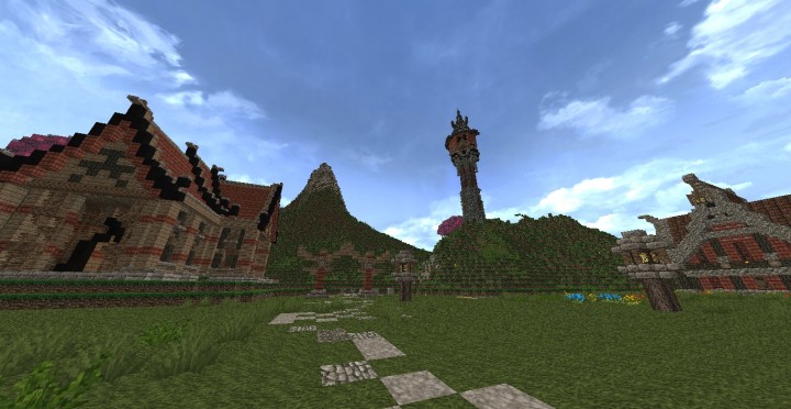 Asian KitPvP Spawn Minecraft Map