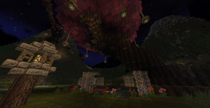 Asian KitPvP Spawn Minecraft Map