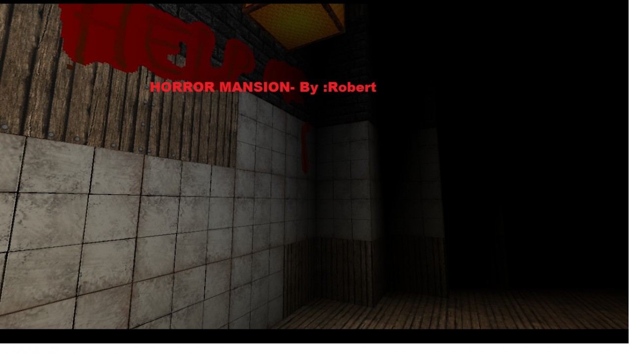 The Horror Mansion Minecraft Map