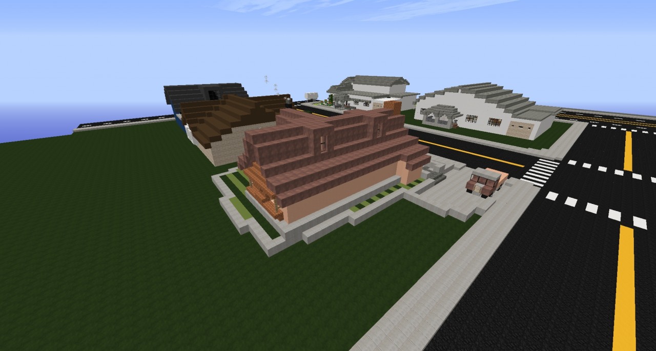 Port Ray Builds | House #6 | Single Story Minecraft Map