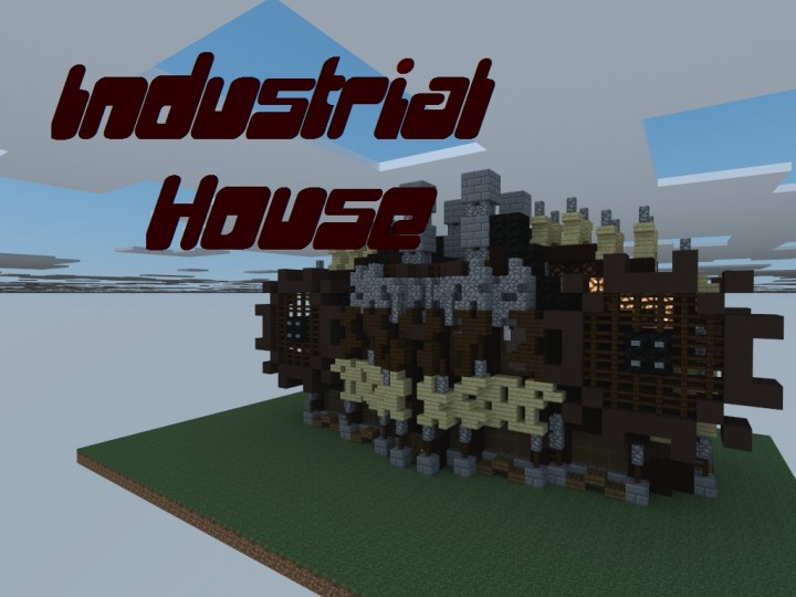 Industrial/Organic House! Minecraft Map