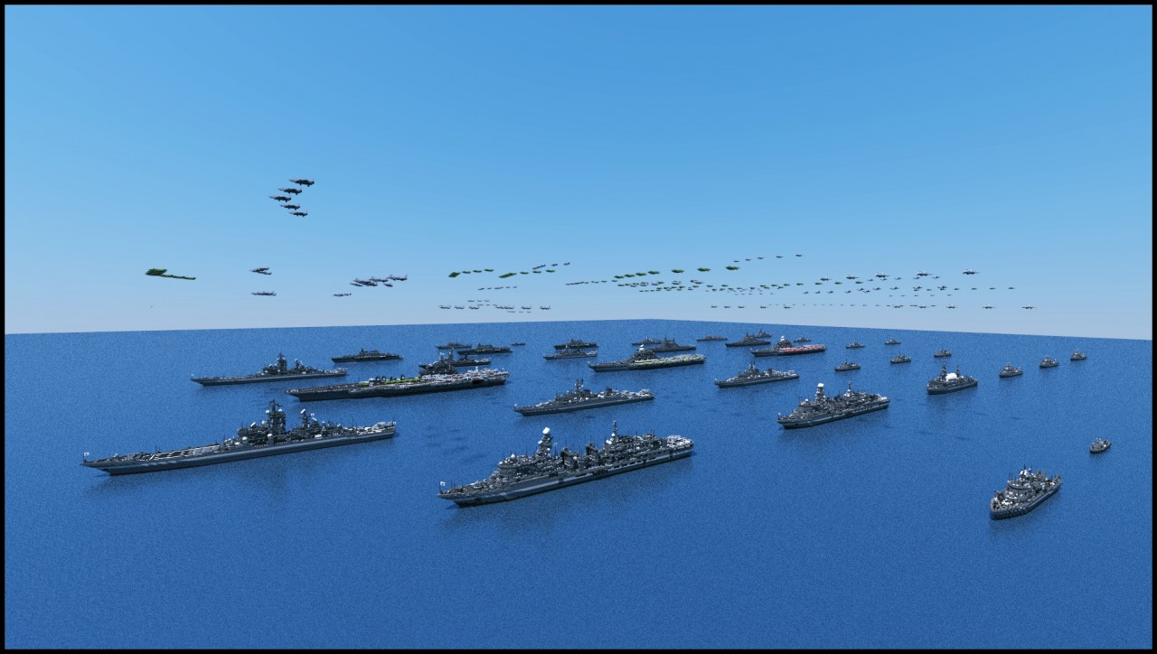 original union fleet Minecraft Map