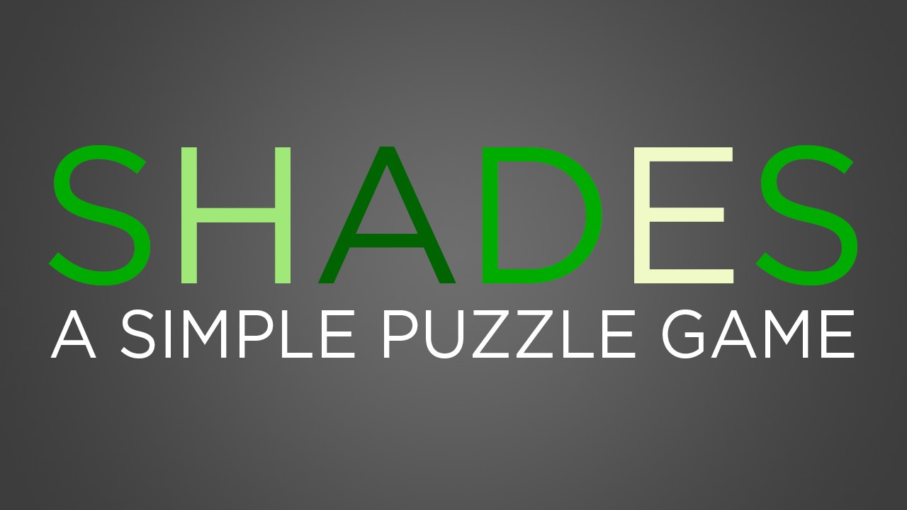 Shades - A simple puzzle game Minecraft Map
