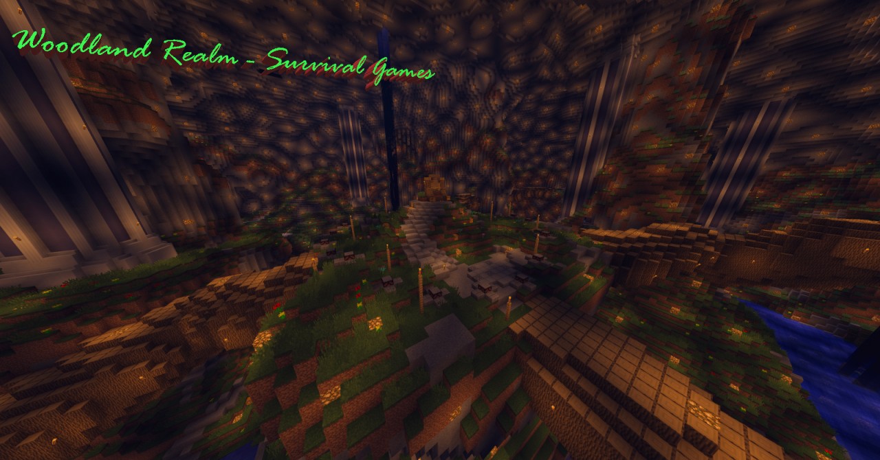 Minecraft Project - Woodland Realm - Survival Games Minecraft Map