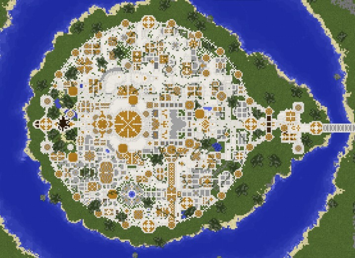 Gondolin Minecraft Map