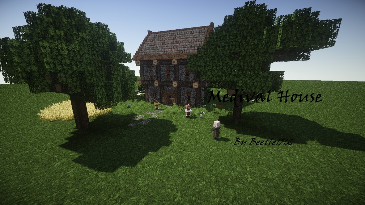 Medieval House Minecraft Map