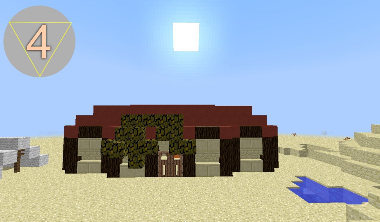 -Desert House- Minecraft Map