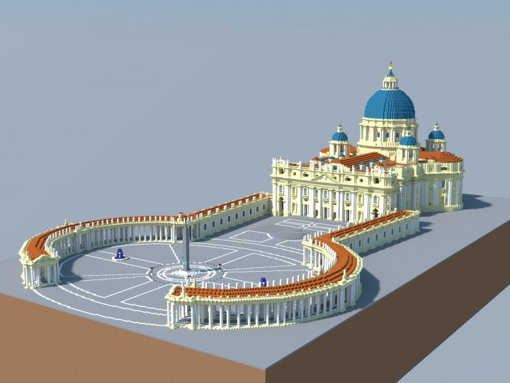 Petersdom - St. Peter's Basilica Minecraft Map