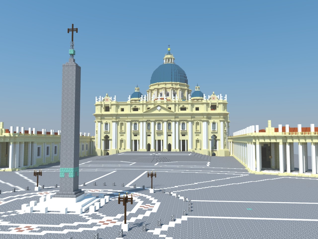 Petersdom - St. Peter's Basilica Minecraft Map