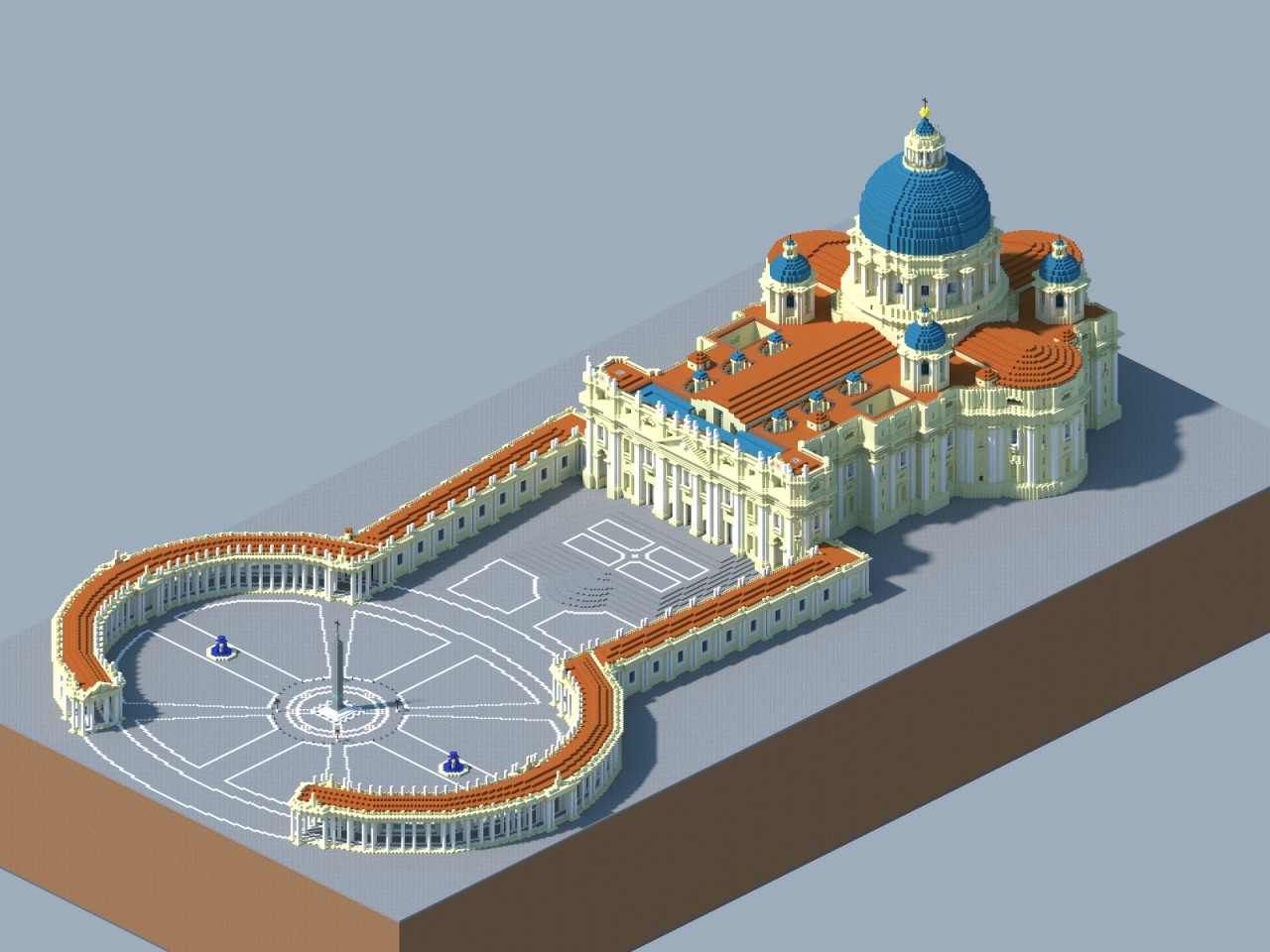 Petersdom - St. Peter's Basilica Minecraft Map