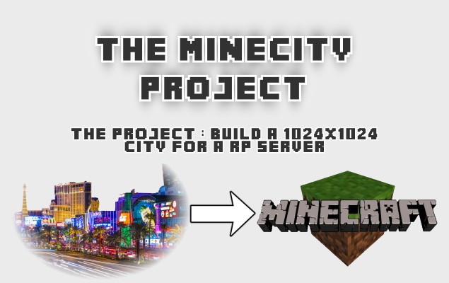MineCity - Big urban city (for Minecraft server) Minecraft Map