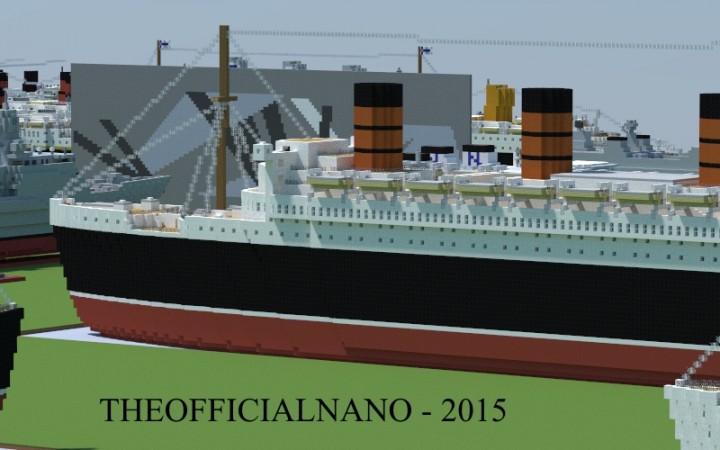 RMS Queen Mary Minecraft Map