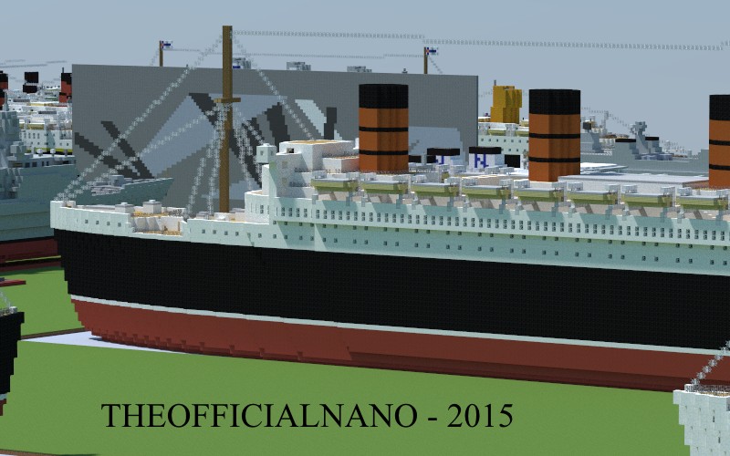 RMS Queen Mary Minecraft Map
