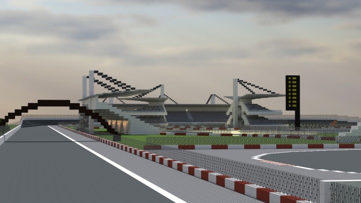 Racetrack V1.1 Minecraft Map
