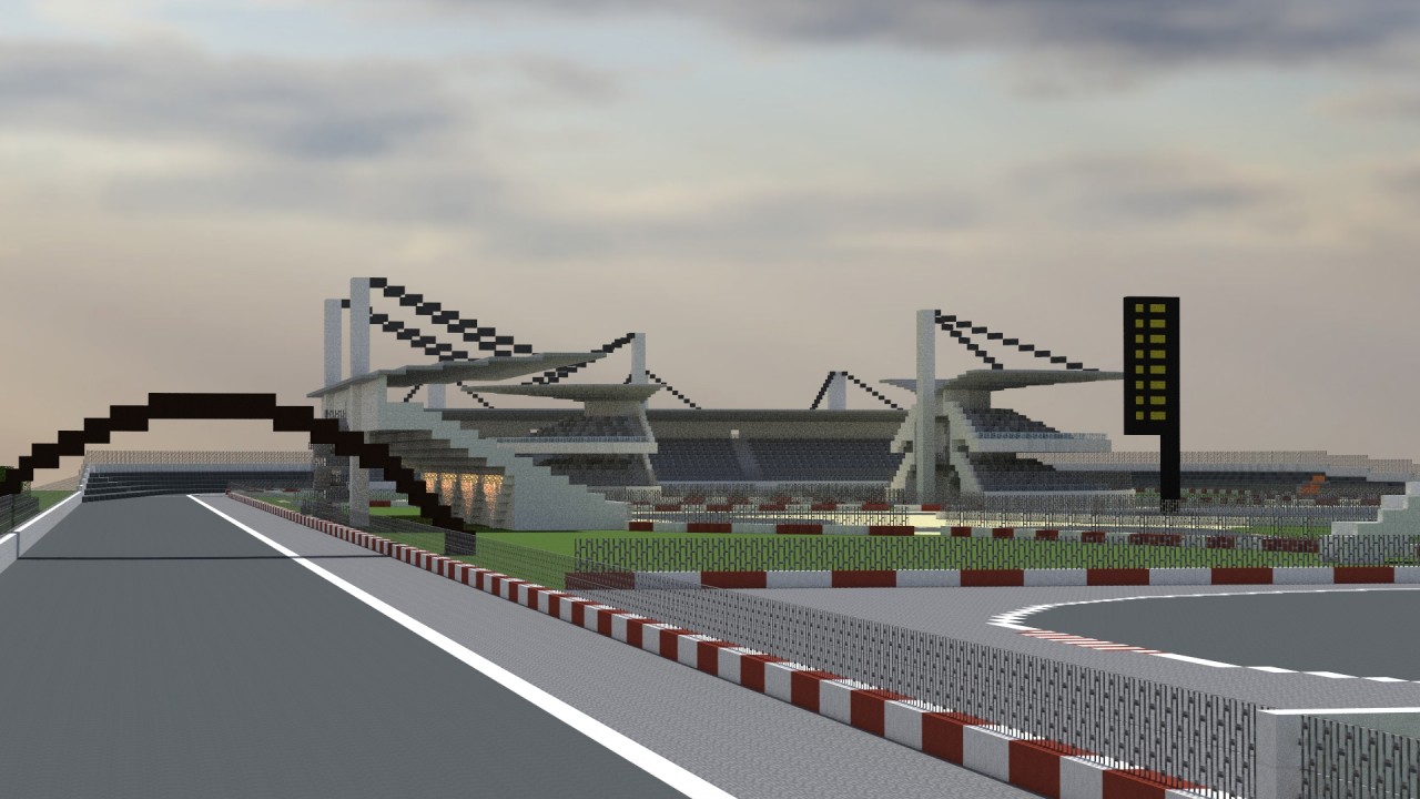 Racetrack V1.1 Minecraft Map