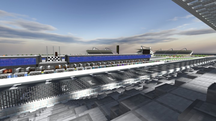 Racetrack V1.1 Minecraft Map