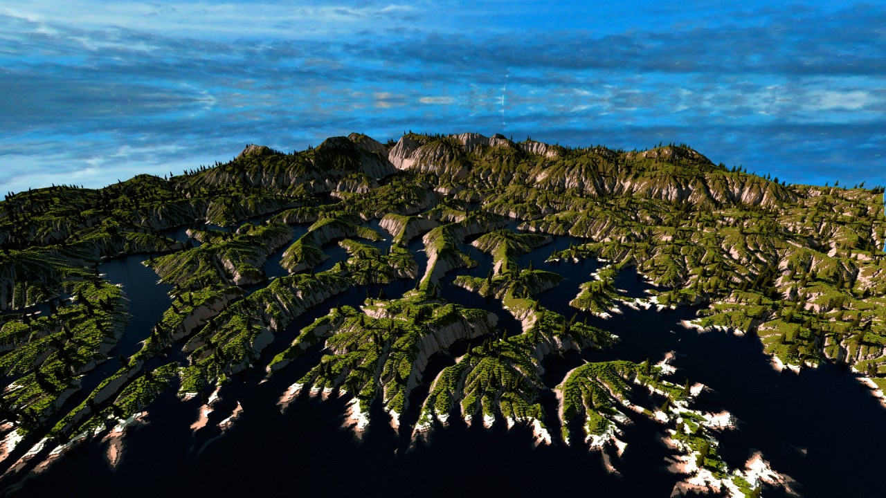 Delta Of The Shimering Stream [ 400 sub special ] Minecraft Map