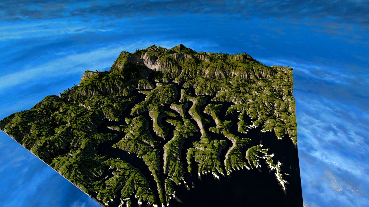 Delta Of The Shimering Stream [ 400 sub special ] Minecraft Map