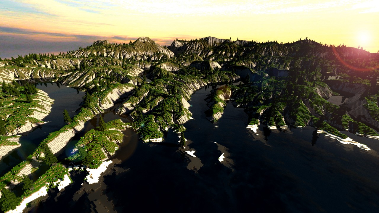 Delta Of The Shimering Stream [ 400 sub special ] Minecraft Map