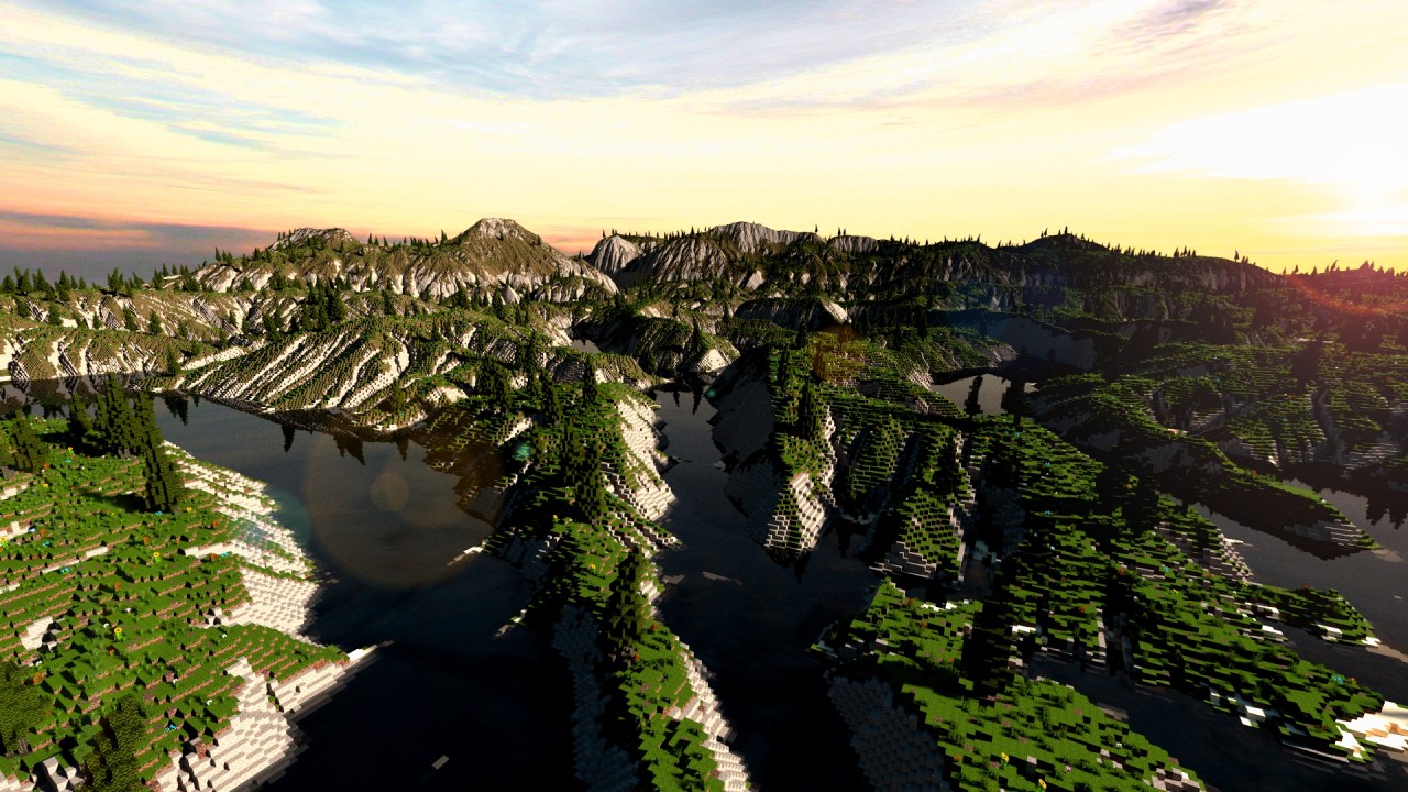 Delta Of The Shimering Stream [ 400 sub special ] Minecraft Map