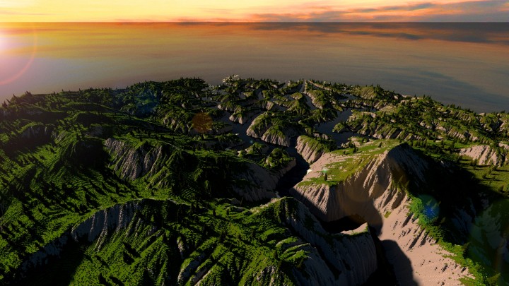 Delta Of The Shimering Stream [ 400 sub special ] Minecraft Map