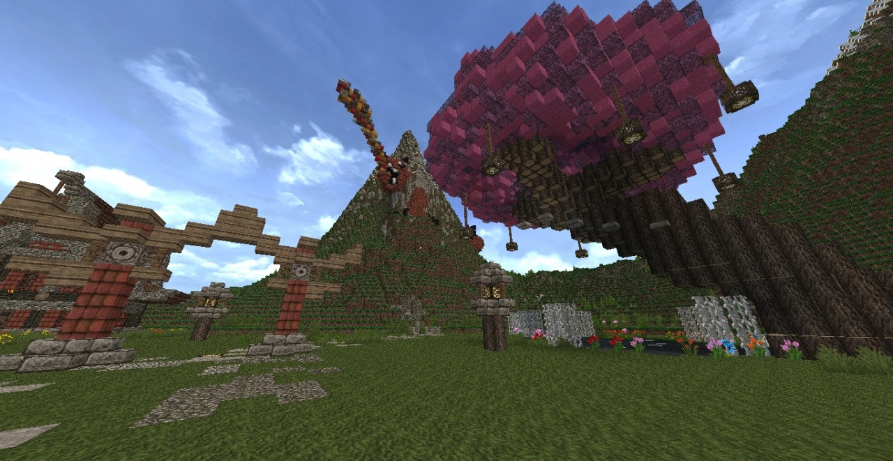 Asian KitPvP Spawn Minecraft Map