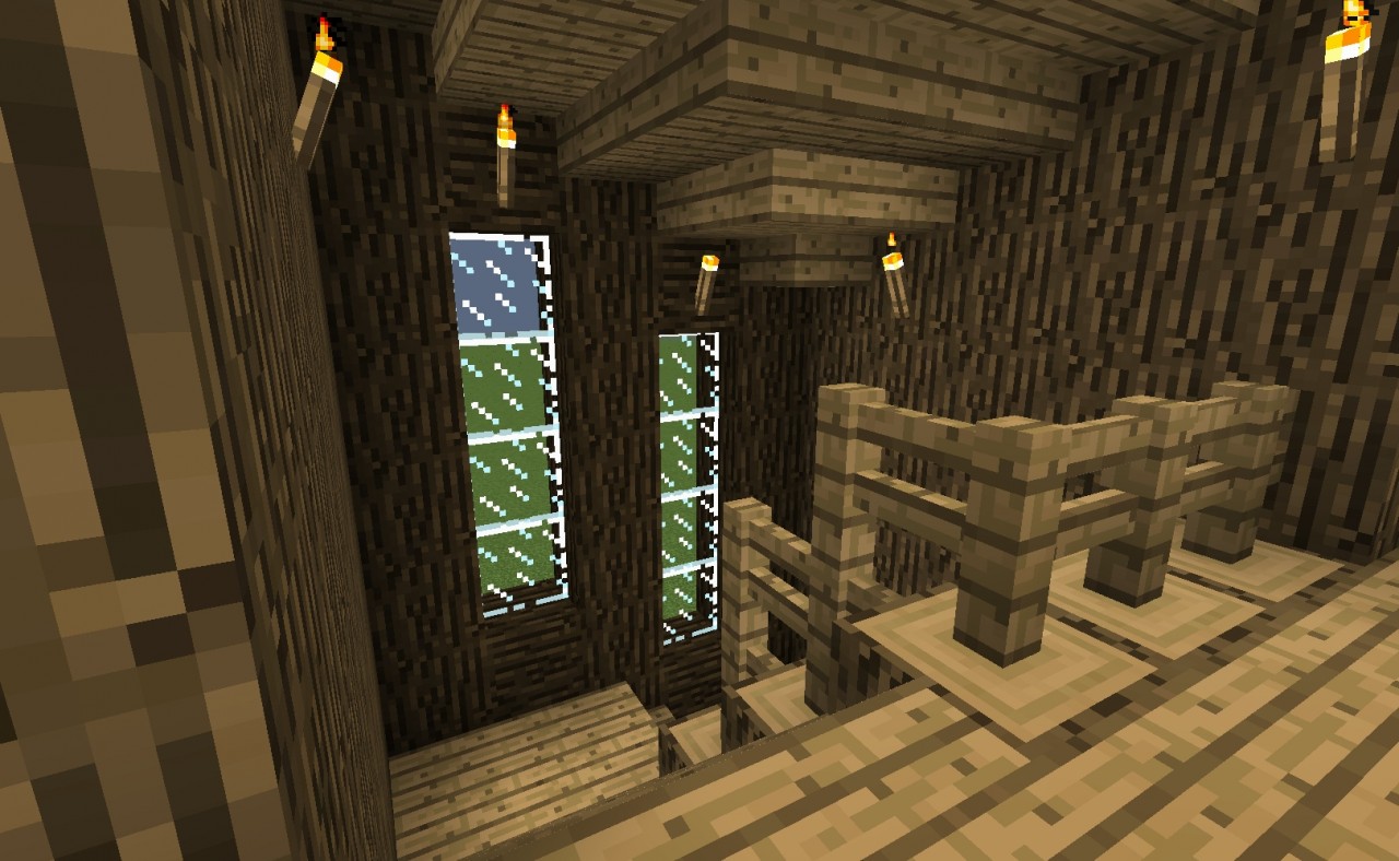 The Zembauer - German Fachwerkhaus (Tudor/Medieval House) Minecraft Map