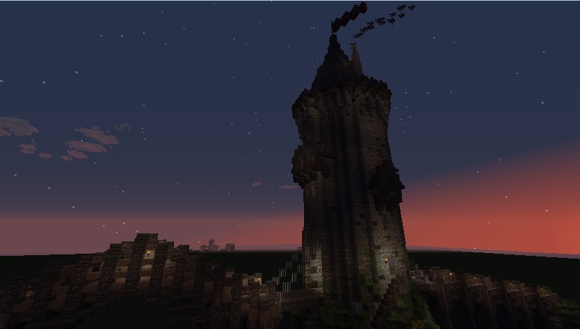 Bridge tower Minecraft Map