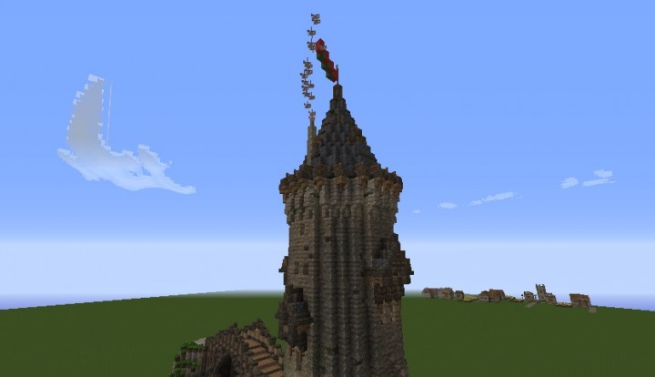 Bridge tower Minecraft Map