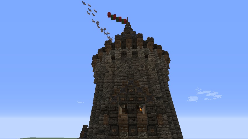 Bridge tower Minecraft Map