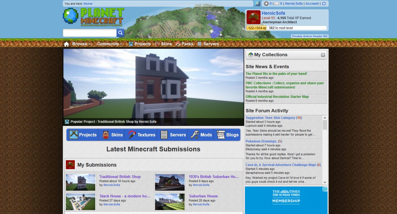 Traditional British Shop Minecraft Map