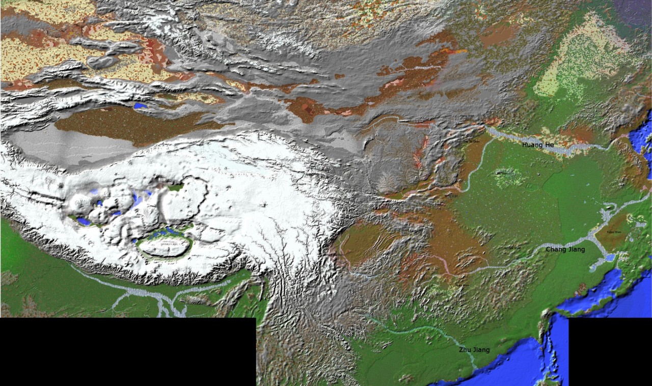 11500 BC- Ancient China Minecraft Map