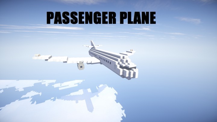 Passenger Plane #2 Minecraft Map