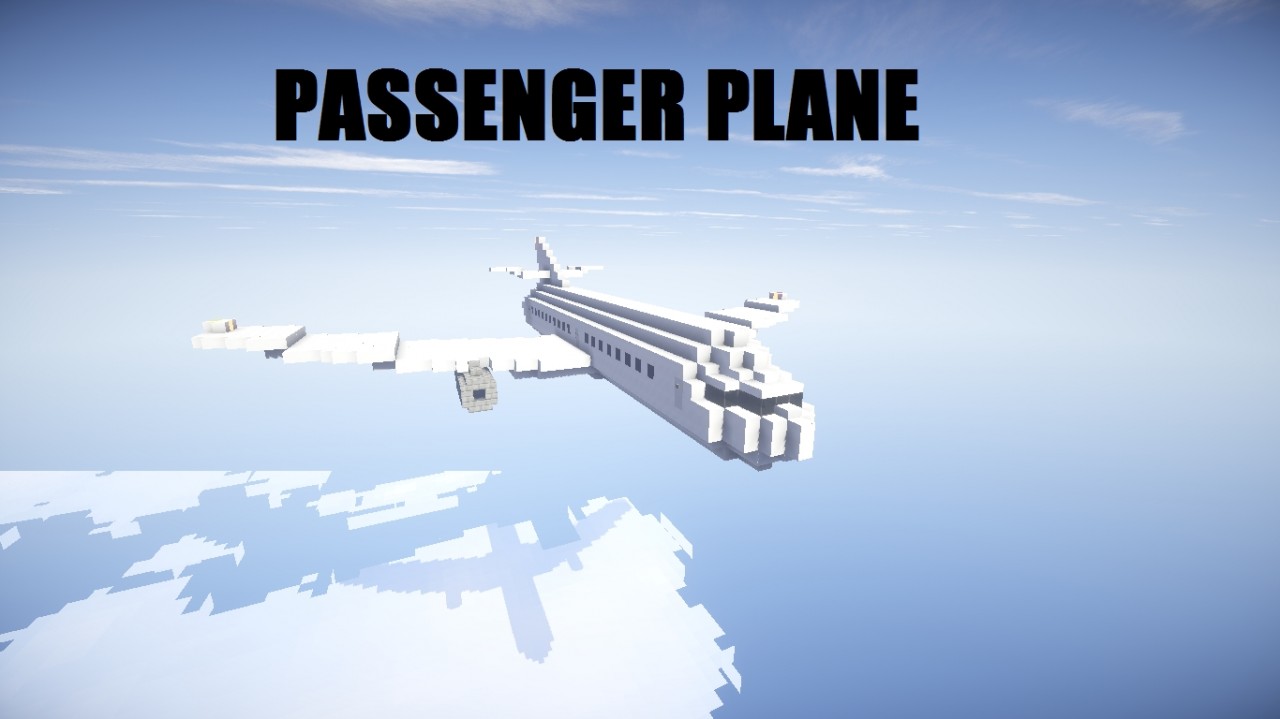 Passenger Plane #2 Minecraft Map