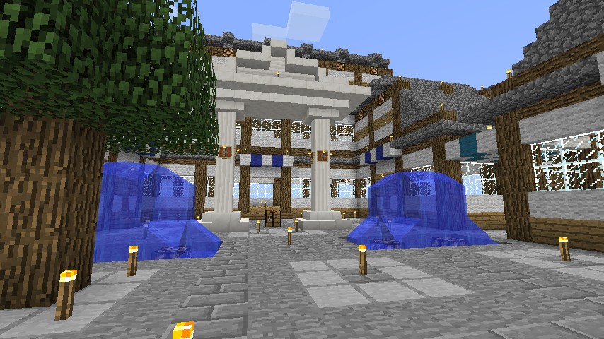 Ocean Island Town (Old) Minecraft Map