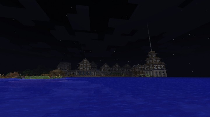 Ocean Island Town (Old) Minecraft Map