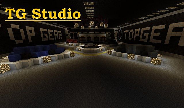 1.8.9 Dunsfold Top Gear Test Track (With Vehicle Mod) Minecraft Map
