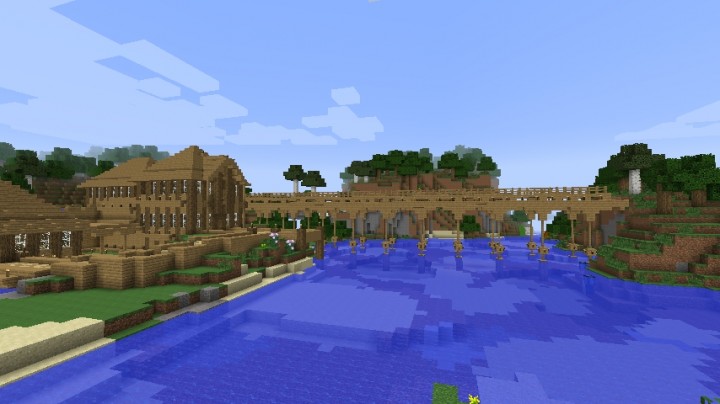 Forest Village (Old) Minecraft Map