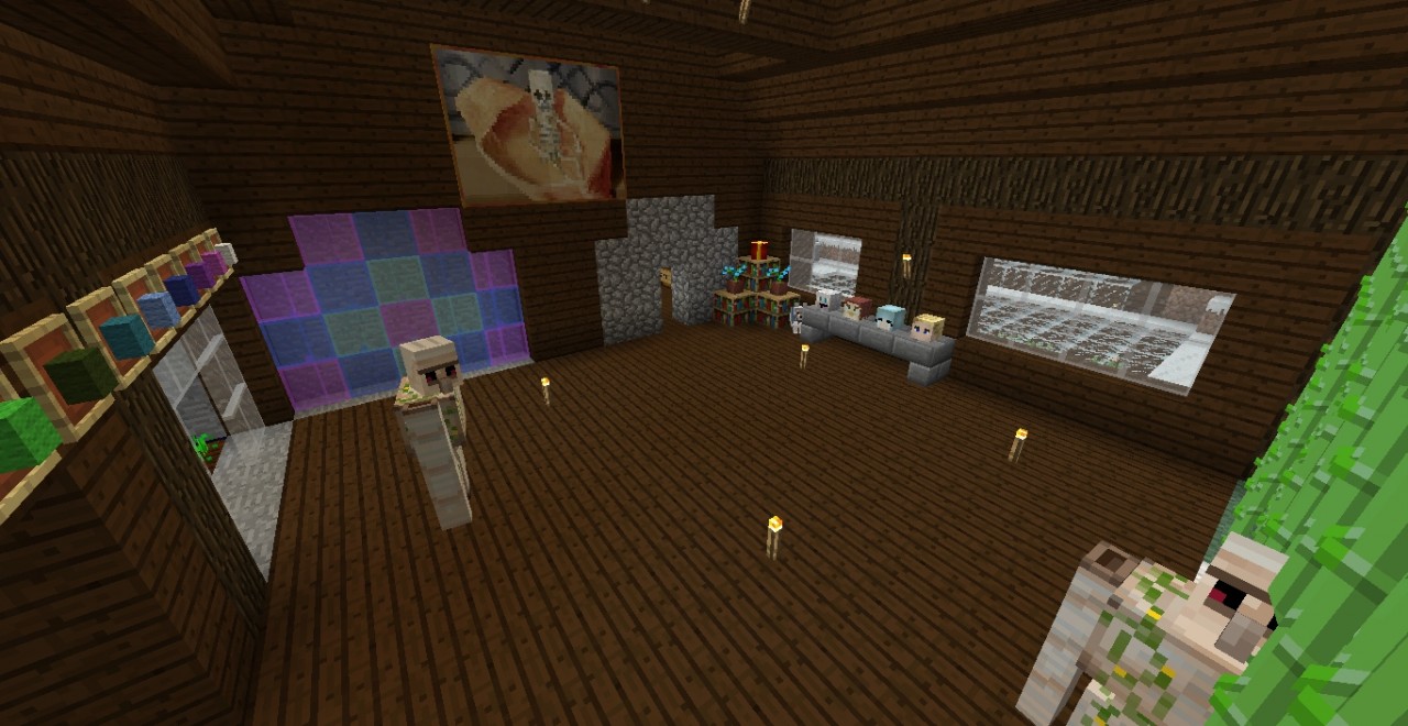 Dark Oak Mountain House:Part One Minecraft Map