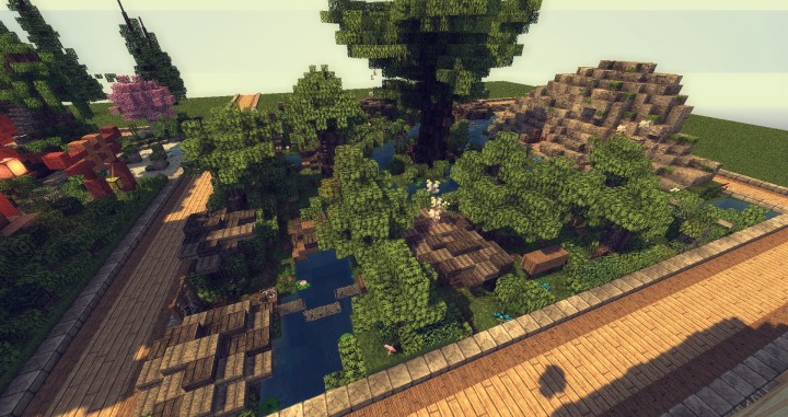 Small Village Minecraft Map