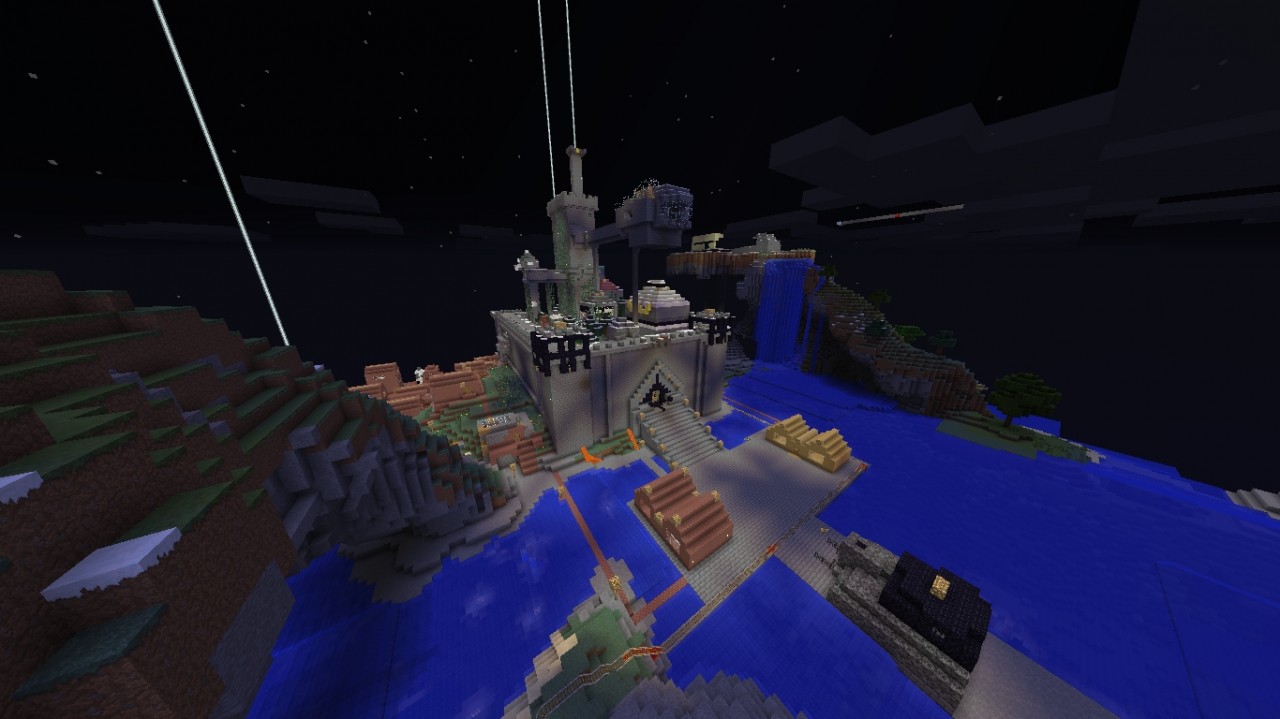 Cool world with many features Minecraft Map