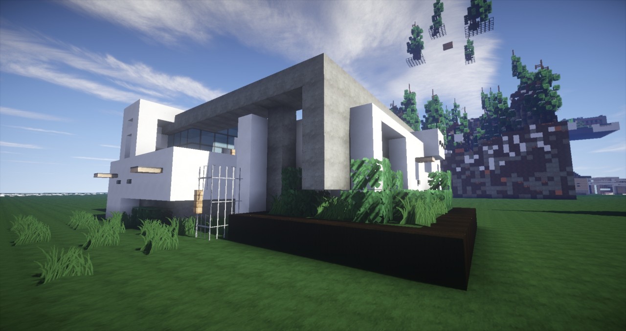 Modern-House || 2 || ish... Minecraft Map