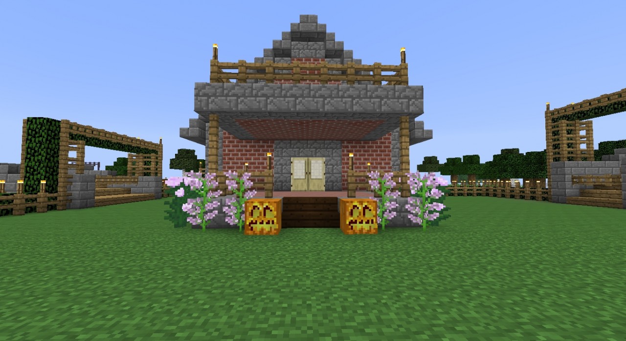 Small Brick House Minecraft Map