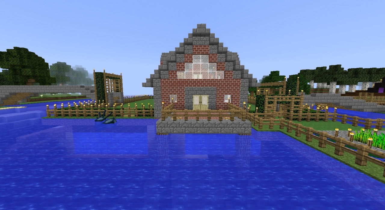 Small Brick House Minecraft Map