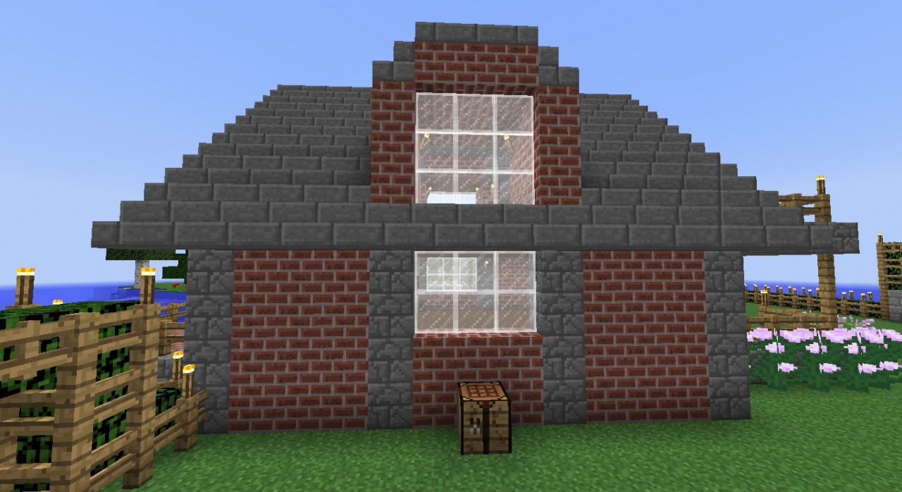 Small Brick House Minecraft Map