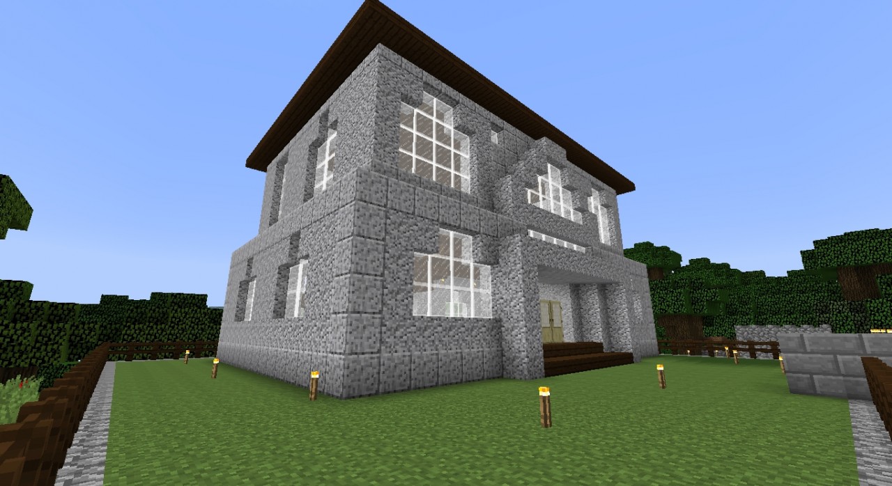 Diorite Minecraft House