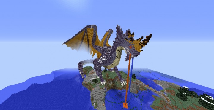 Lucky Blocks Dragons Minecraft Map