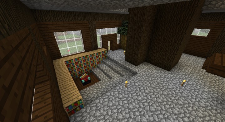 Dark Oak House Minecraft Map