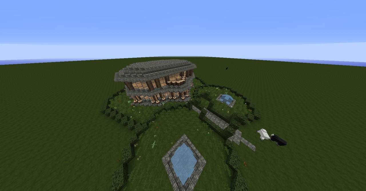 Large Glass House [DOWNLOAD] Minecraft Map
